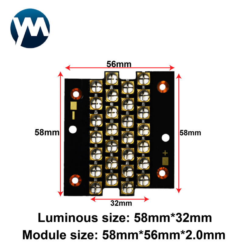 Fast Curing Seamlessly Connected UV Light Module 280W 365nm 385nm 395nm ...