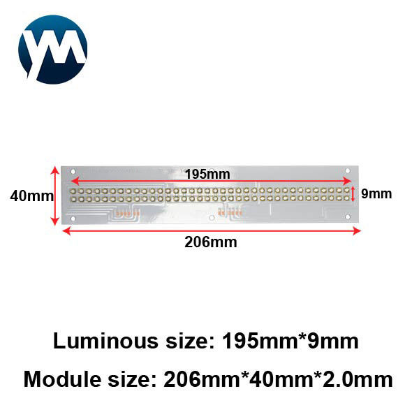UV Light Module 210W High Power Linear Light Source Curing Module 365nm ...