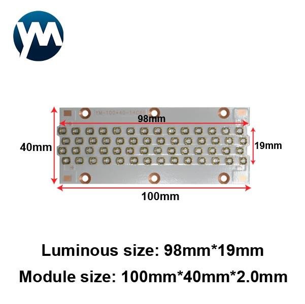 Curing Lamp 168W UV Light Module LED Chip 395nm 365nm 385nm 405nm