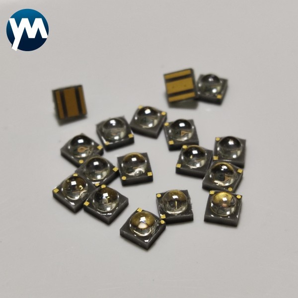 3W smd led chip 3535 UV LED Chips Quartz Lens uv led curing 365nm smd ...